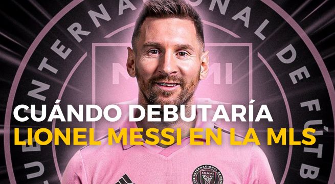 ¿Cuándo debutaría Lionel Messi con Inter Miami?