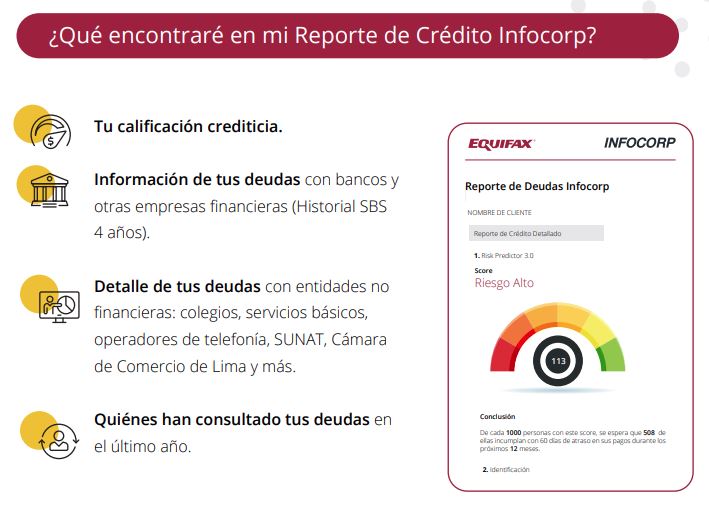 Cómo saber si estás en Infocorp vía Equifax