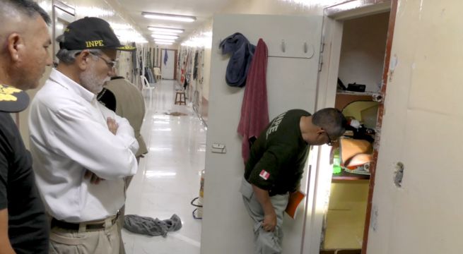 Incautan celulares y droga durante operativo en 68 penales