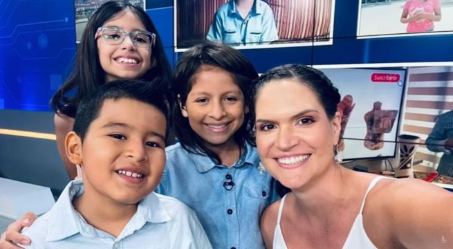 Así fue el noticiero de los mini reporteros latinos | VIDEO
