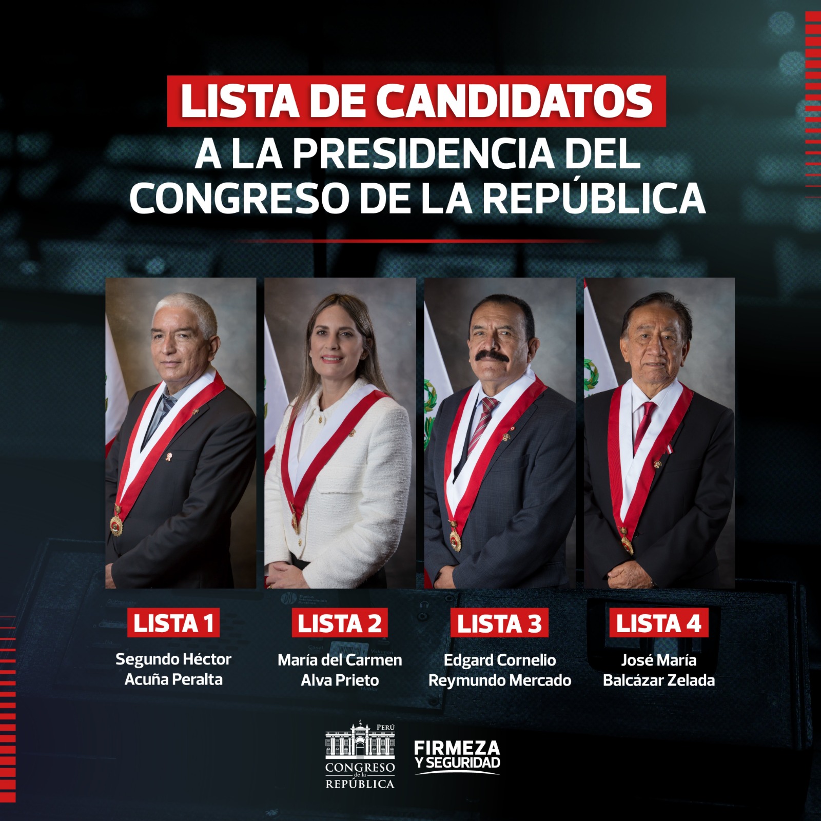 EN VIVO | José María Balcázar es el nuevo presidente del Perú ...